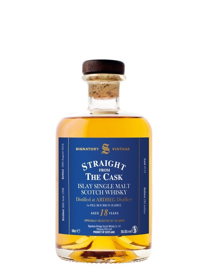 ARDBEG 18 ans - 1998 - 60 ans LMDW - 56,6% - 50 cl